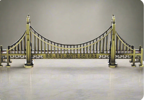 Metal Golden Gate Bridge Model For Decoration – Adcollections