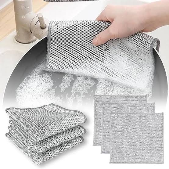 Multipurpose Net Wire Dish Cleaning Cloth – Adcollections